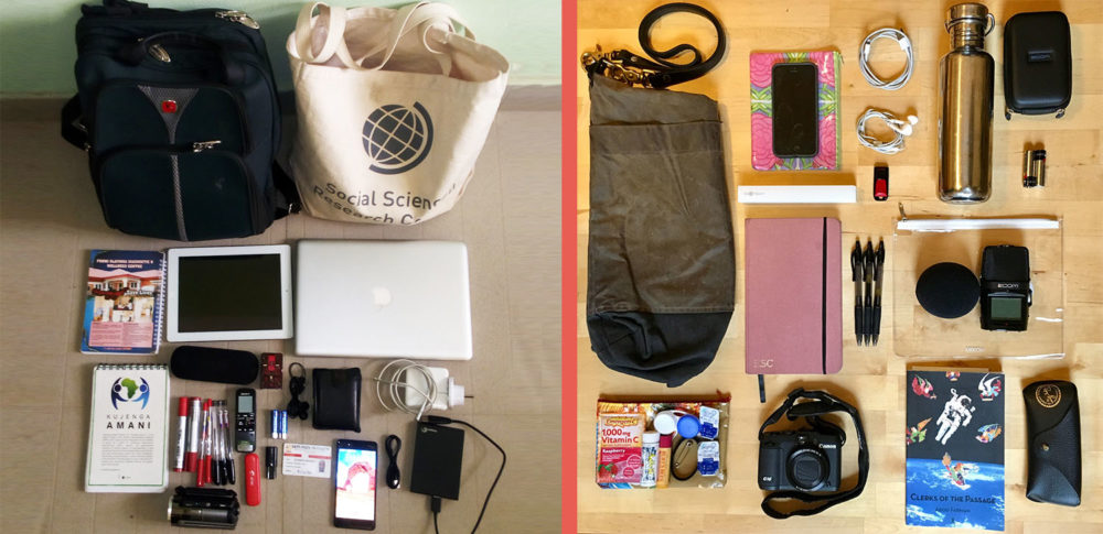 What’s in Your (Research) Bag? Research Advice and a Glimpse Inside the ...